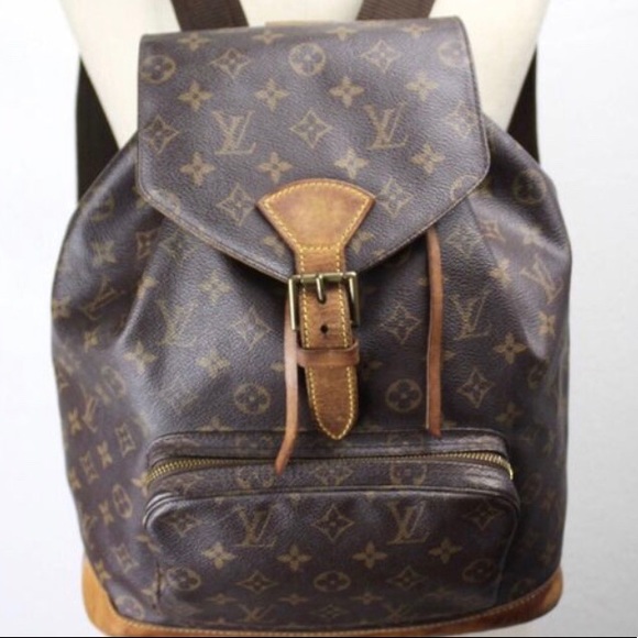 Louis Vuitton | Bags | Authentic Vintage Louis Vuitton Big Backpack ...